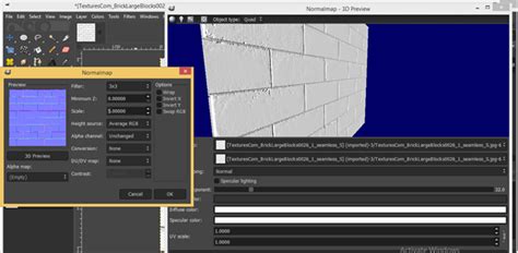 GIMP Normal Map How To Perform Normal Map In GIMP