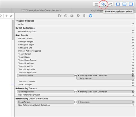 Swift Cant Add An Events To A Button In A Storyboard Stack Overflow