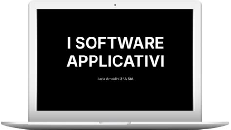 I Software Applicativi