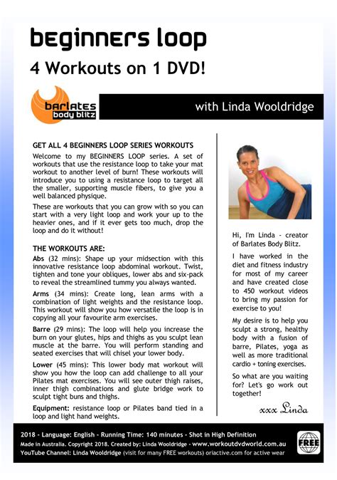 Beginners Loop Series 4 Workout Dvd