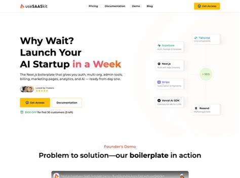 Usesaaskit Boilerplate By Usesaaskit A Nextjs Template Built At Lightspeed