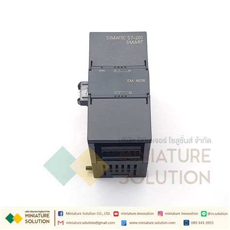 ซีเมนต์ Simatic S7 200 Smart Plc Cpu Sr20 Sr30 Sr40 St20 St30 Cr20 Siemens Analog Module Ae04