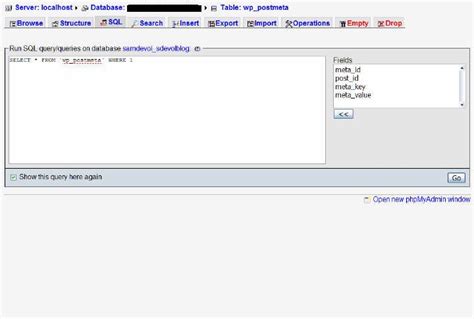 Cleaning Up Wordpress Database After Utw Sam Devol