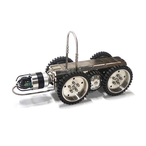 Sewer Drain Pipe Inspection Robot With Industrial Camera Sewer