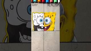 Hyper Realistic Spongebob Drawing