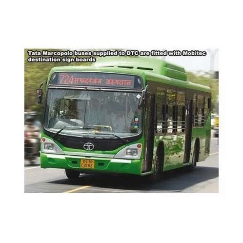 Bus Destination Led Display Board Led Bus Stop Display Manufacturer From Noida