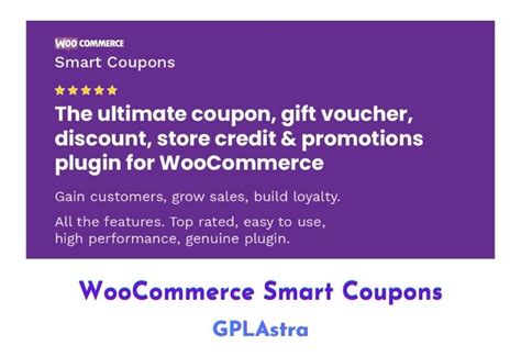 Free Download Woocommerce Smart Coupons V9460 Plugin