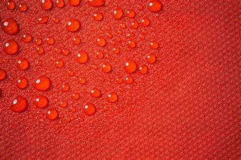 Premium Photo Red Waterproof Fabric