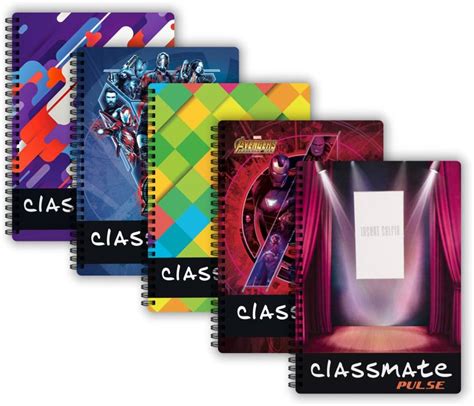 Classmate Spiral 240 X 180 Mm B5 Notebook Single Line 200 Pages Price In India Buy Classmate