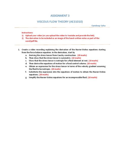 Tutorial Viscous Flow Theory Pdf