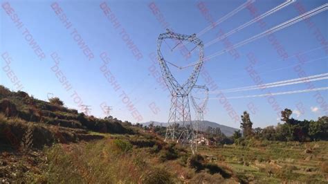 110kv 132kv 135kv Lattice Structure Transmission Tower For Sale Best Cost Price