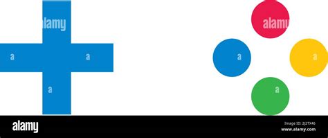 Joystick Logo Illustration Vector Template Stock Vector Image And Art Alamy