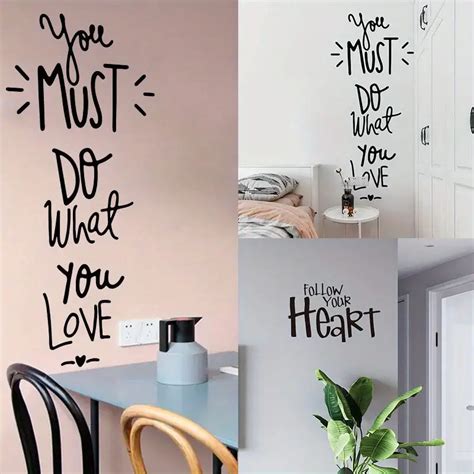 1 бр Мото с английска Вдъхновяващи Стикери за стена Temu Bulgaria
