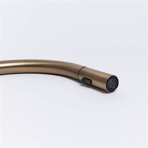 Mira Brushed Vintage Antique Brass Pull Out Mixer Buildmat