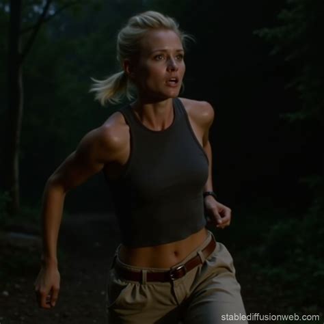 Dina Meyer In Revealing Latex Catsuit Prompts Stable Diffusion Online