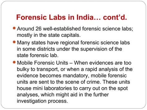 Introduction To Forensic Science Ppt