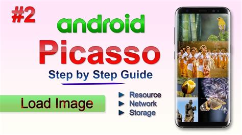 2 Load Image Into Imageview Picasso Library For Android Tutorial Youtube