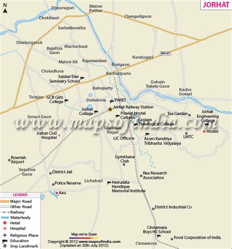 Jorhat City Map