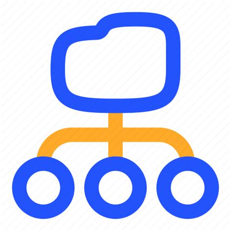 Database Hosting Network Server Data Folder Icon Download On