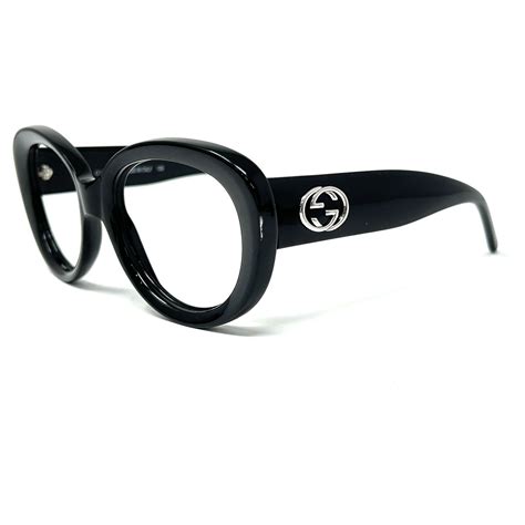 Gucci Gg Logo Sunglasses Eyeglasses Frame Only No Len Gem