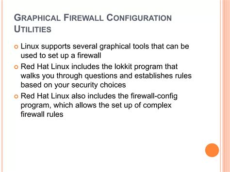 Linux Security In Operating System Pptx