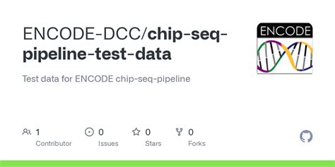 Github Encode Dccchip Seq Pipeline Test Data Test Data For Encode