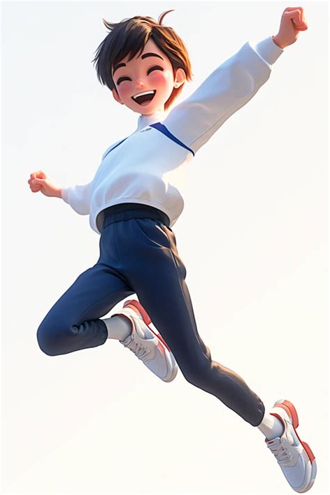 Ai数字艺术六一儿童节小孩模型 花瓣网