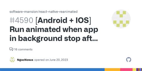 Android Ios Run Animated When App In Background Stop After Long Time ~ 5m · Issue 4590