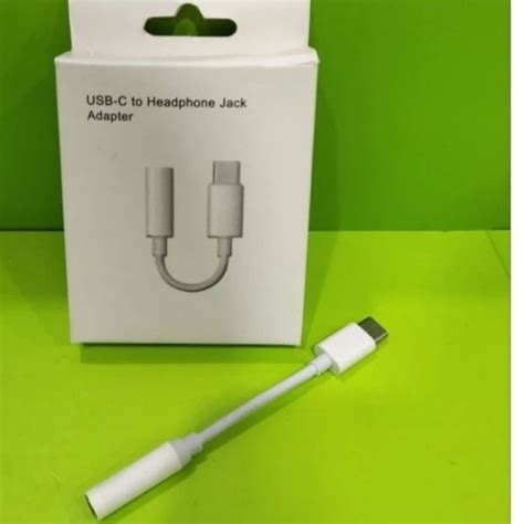 Jual Sambungan Handsfree USB C To Jack Adapter Sambungan Headset Type C To Jack Shopee Indonesia