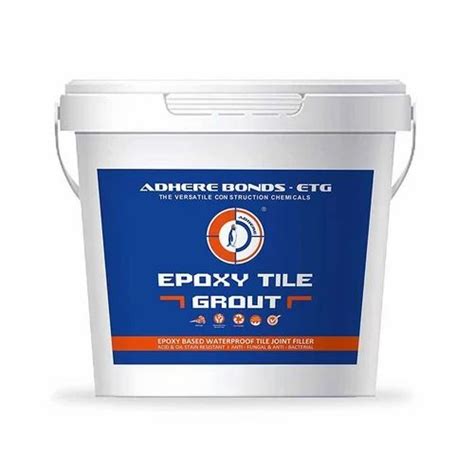 Adhere White Epoxy Grout Packaging Type Bucket Packaging Size 10 25 Kg At ₹ 600 Kg In Chennai