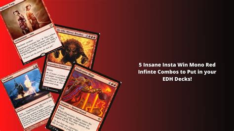 Edh Combo Decks At Irene Rayburn Blog