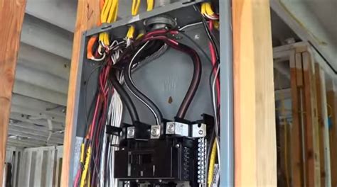 Wired Electrical Circuit Box Valewood Electric Inc