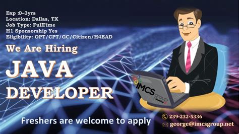 George Joseph On Linkedin Opt Cpt Javadevelopers Entrylevel