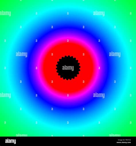 Computer Graphics Image Of The Beautiful And Fascinating Fractal Behaviour Of A Mathematical