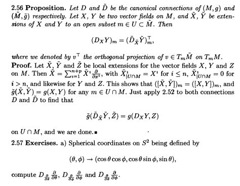 To Calculate Covariant Derivative In Riemannian Geometry Mathematics