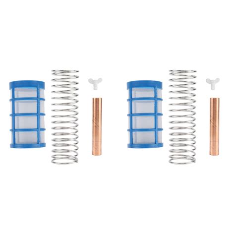 2x Solar Pool Ionizer Replacement Copper Anode And Basket Screen For Solar Pool Ionizer Purifier