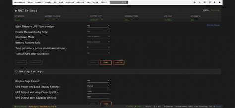 [plugin] nut v2 network ups tools plugin support unraid