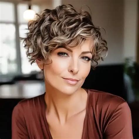 Top 35 Curly Hairstyles For Women Over 50 Long Pixie For Curly Hair