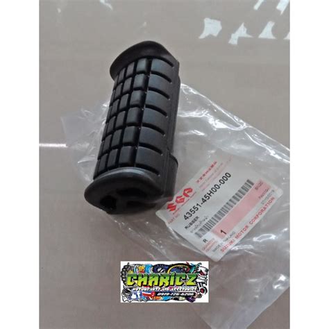 Rubber Front Footrest Smash 115 Smash110 Sgp 1pc Shopee Philippines