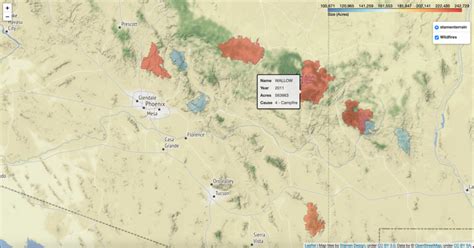 Creating An Interactive Map Of Wildfire Data Using Folium In Python