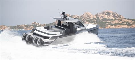 46ft Outboard Yacht Speed And Luxury In Italian Style