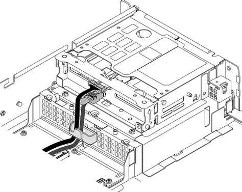 Install The Front Drive Backplane Thinkedge Se455 V3 Lenovo Docs