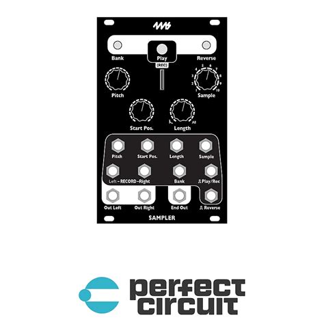 4ms Sampler Eurorack Sample Player Recorder Reverb