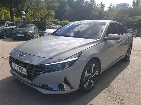 중고 저신용신형아반떼장기렌트카 인스퍼레이션등급 옵션좋은 신형 아반떼