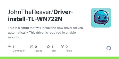 GitHub JohnTheReaver Driver Install TL WN N This Is A Script That Will Install The New