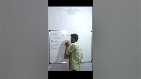 Inline Declaration On Variables Question Solution Clanguageinhindi Programming