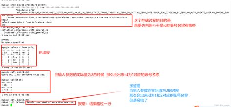 【mysql】数据库之存储过程(“sql语句的脚本“)mysql存储过程sql语句 Csdn博客 【mysql】数据库之存储过程(“sql语句的脚本“)mysql存储过程sql语句 Csdn博客