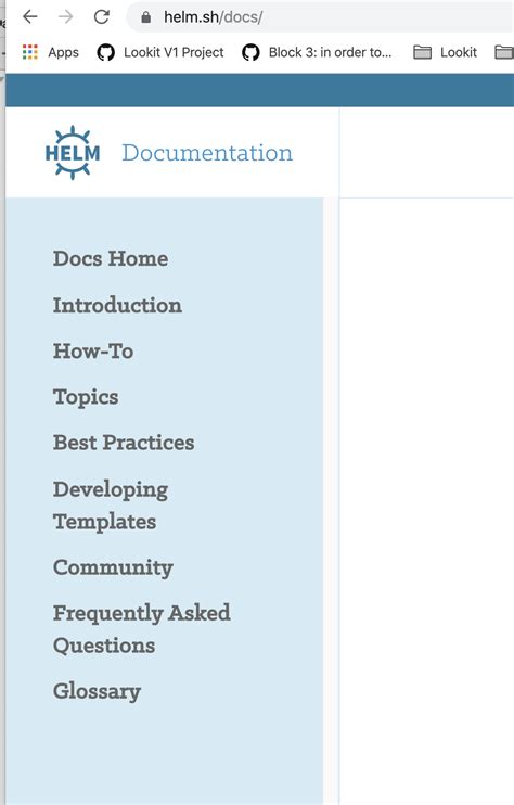 helm commands missing from v3 docs · issue 383 · helm helm · github