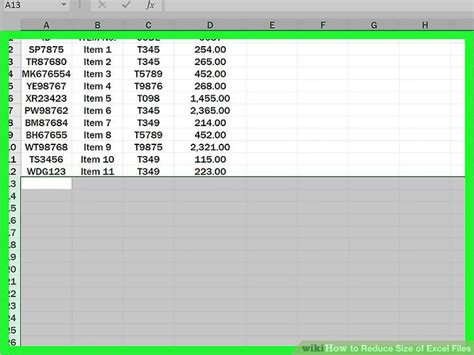 How To Reduce Size Of Excel Files With Pictures WikiHow How To Reduce Size Of Excel Files With Pictures WikiHow