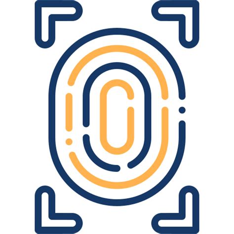 Finger Scanner Generic Color Outline Icon